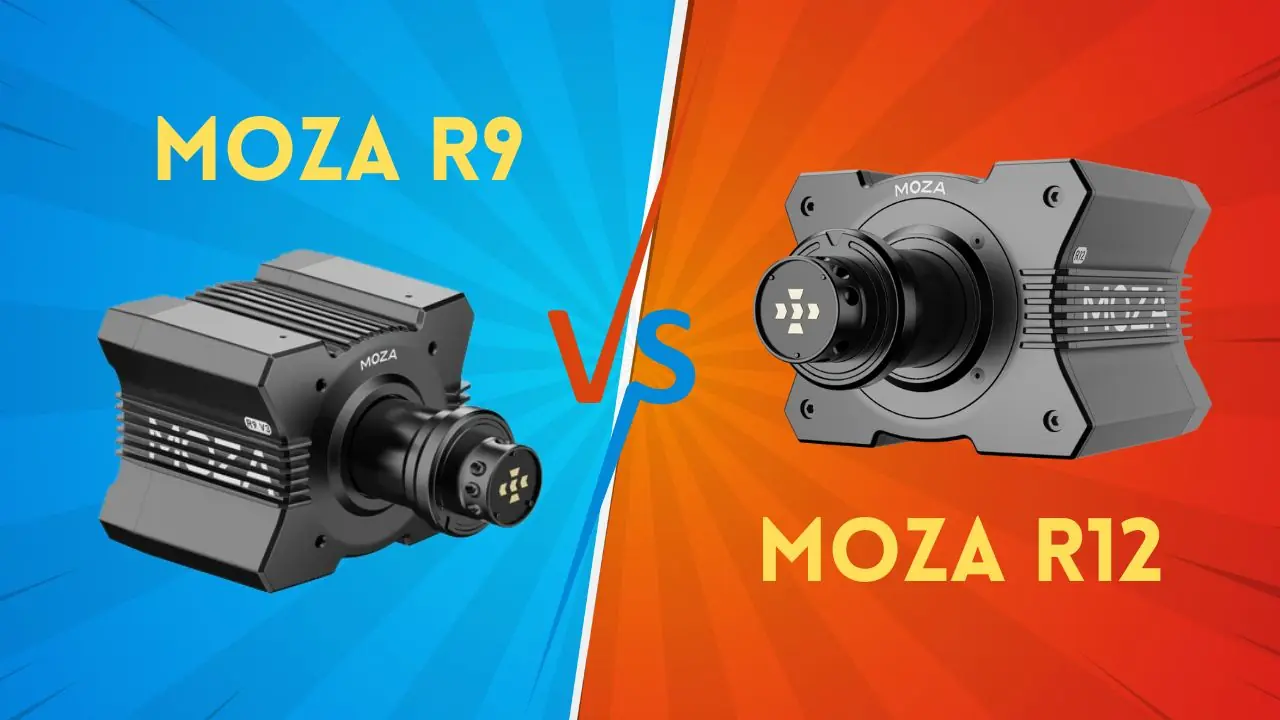 Moza R9 vs R12: What are the differences?